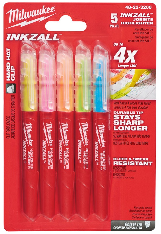 Купить INKZALL™ Текстмаркеры в магазине Milwaukee Russia