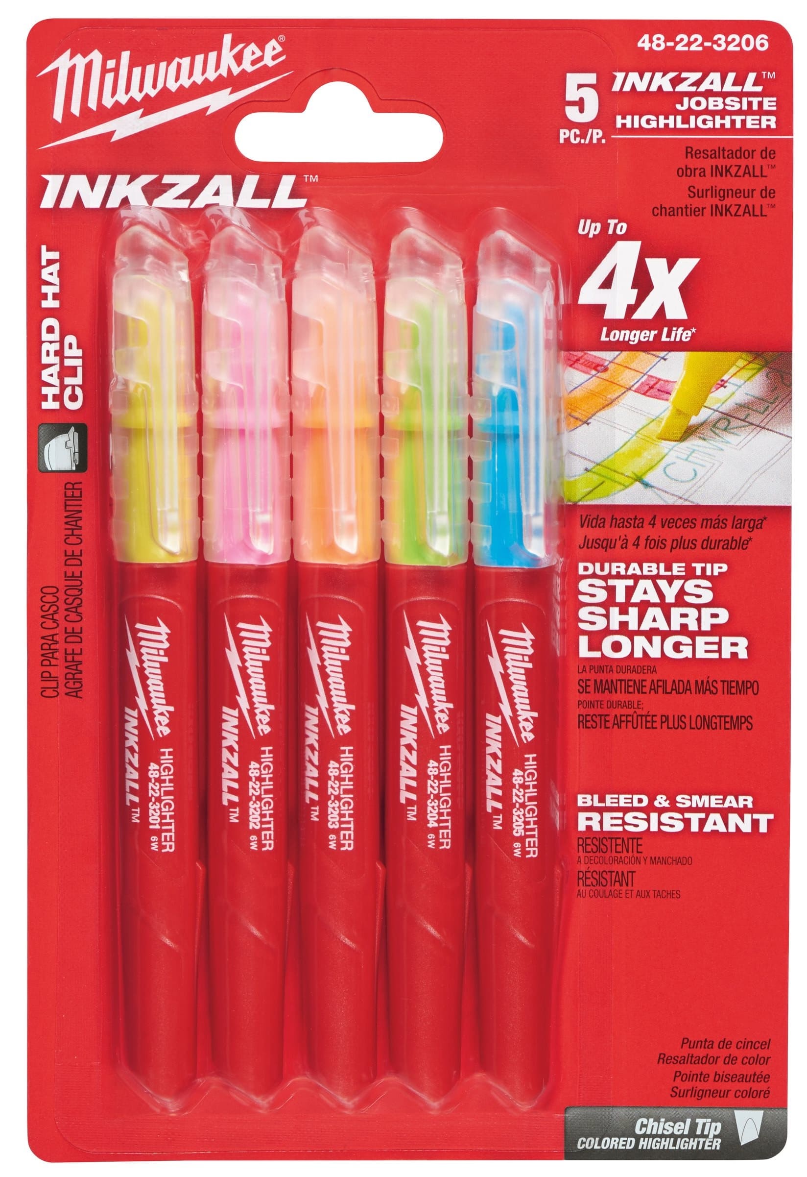 Купить Набор текстмаркеров Milwaukee inkzall по цене 1 240 р. от ...