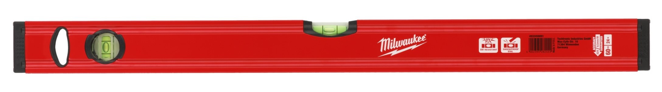 Купить Уровень тонкопрофильный магнитный Milwaukee Magnetic Slim Level ...